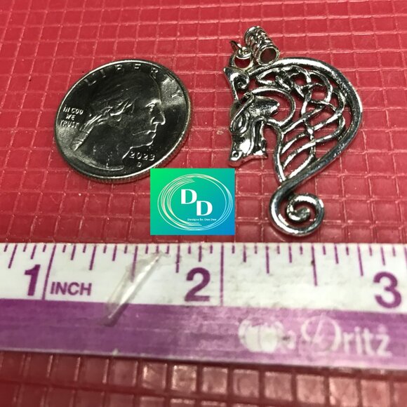 Designs by Dee Dee | Accessories | Silver Tone Metal Dragon Head Pendant | Poshmark